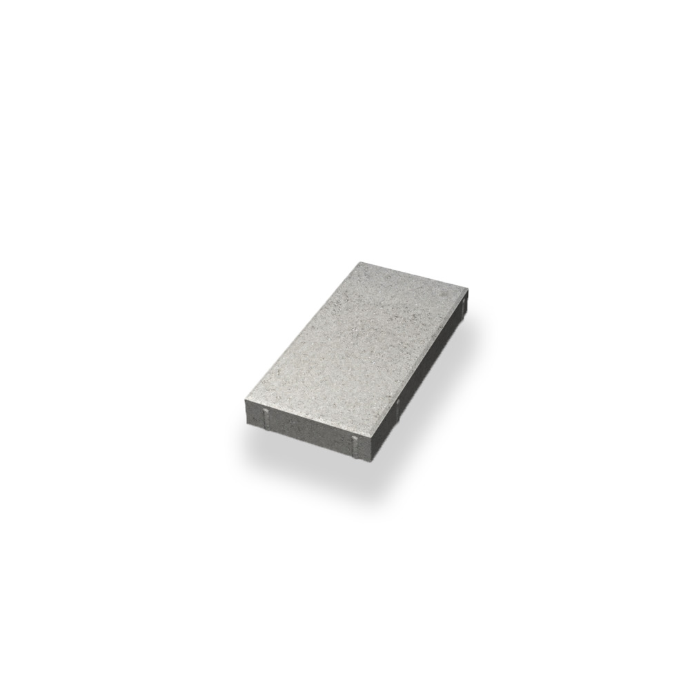 MARKPLATTA VILLA SLÄT FASAD GRÅ F 50 400X200X50MM | Derome