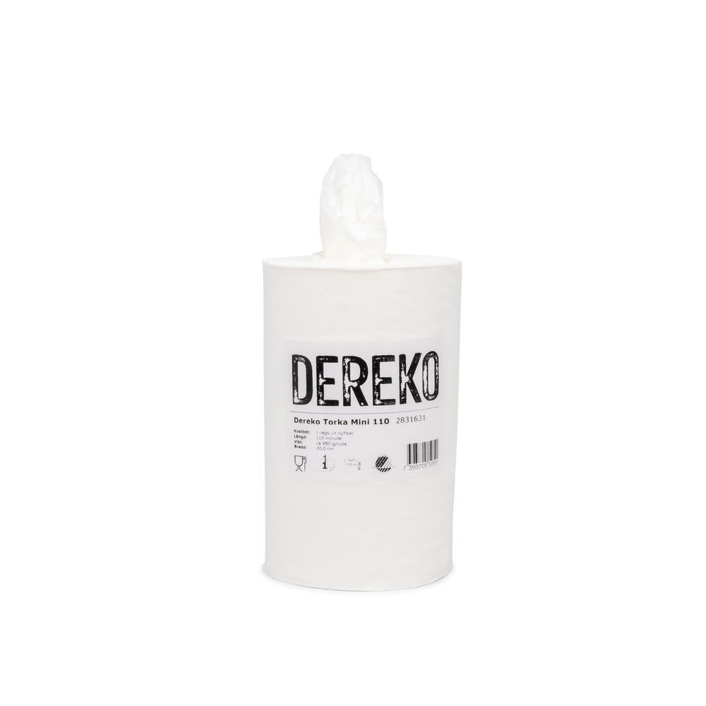DEREKO TORKA MINI 1-LAG VIT NYFIBER 110M | Derome