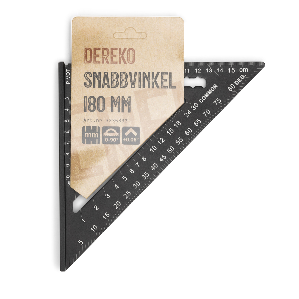 SNABBVINKEL DEREKO 180MM | Derome
